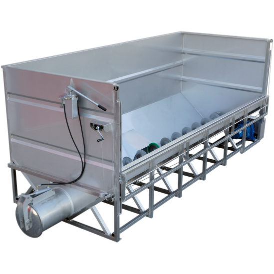 Tolva de recepción con sinfín • Empresas a la Carta